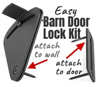 How to Lock a Sliding Barn Door (3 Easy Options)